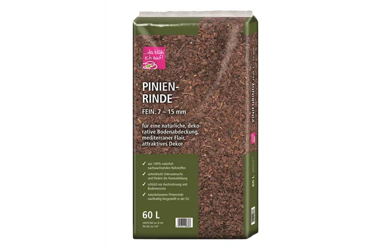 Pinienrinde 15-25 mm, da blüh ich auf Eigenmarke - Blumenland Wiedmaier